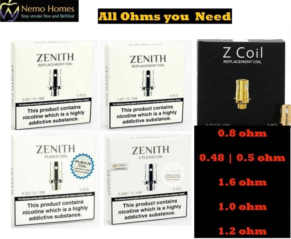 Innokin Z “Zenith” Replacement Coil - Nemo Homes