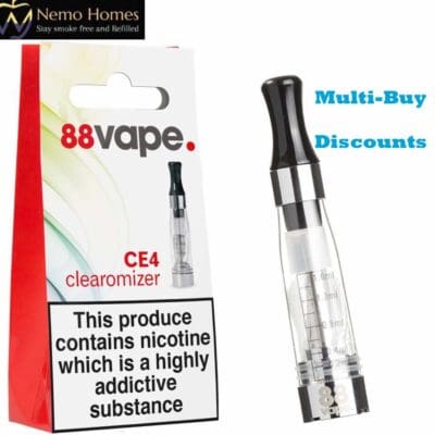 88Vape CE4 Clearomizer Vape Tank - NH