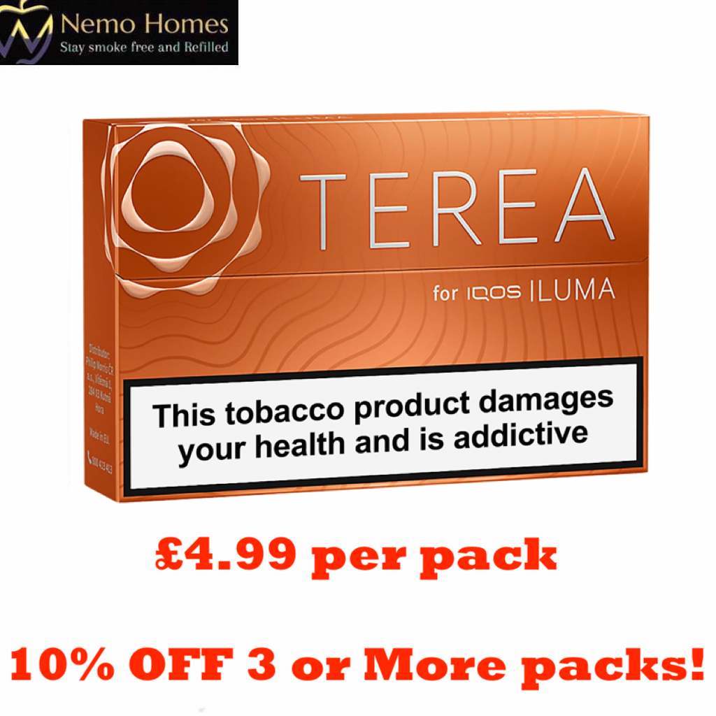 IQOS Amber Terea Tobacco Sticks - Nemo Homes Vape Shop