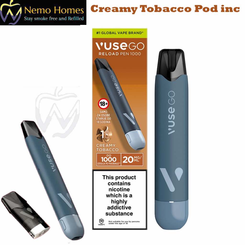 Creamy Tobacco Vuse Go 1000 Rechargeable - NH