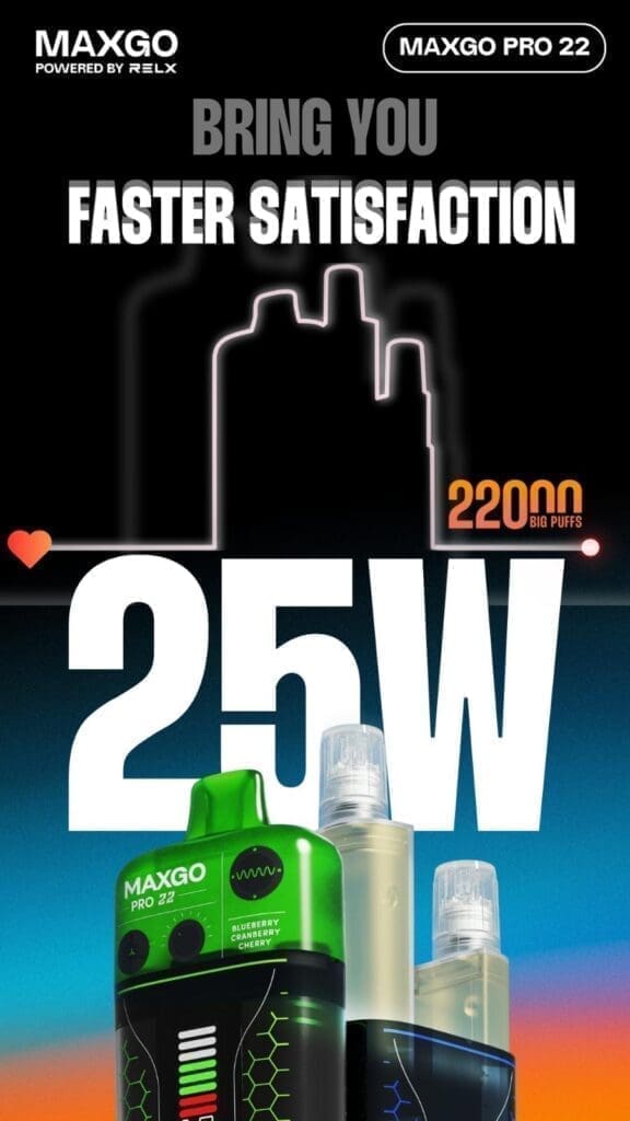 RELX MAXGO Pro 22K Rechargeable Vape Kit - NH