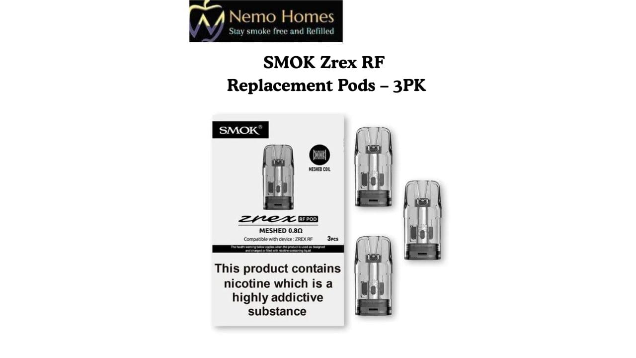 SMOK Zrex RF Replacement Pods –£7.99 - Multi-Buy Offer - NH